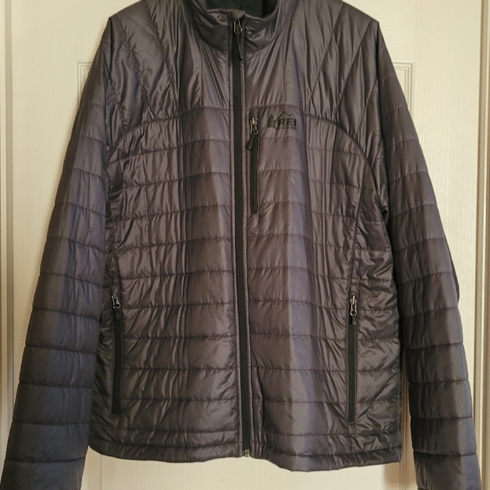 Rei Co-Op Black Puffer Jacket - Gem